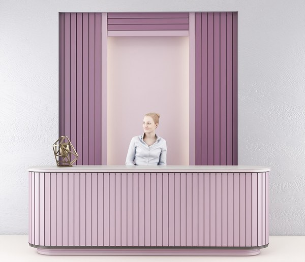Reception Desk 3D Models for Download | TurboSquid