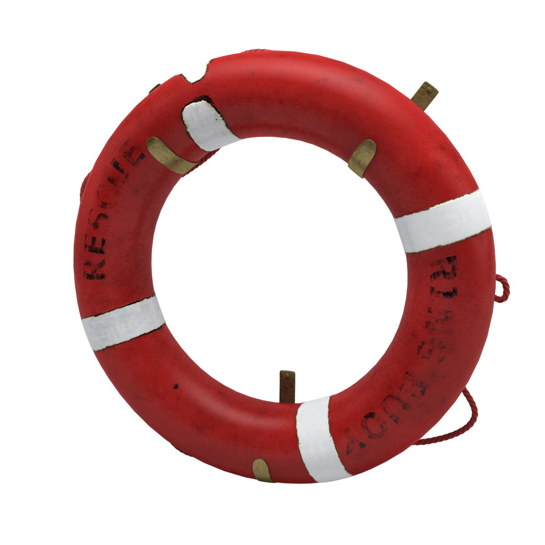 3d Old Rescue Ring