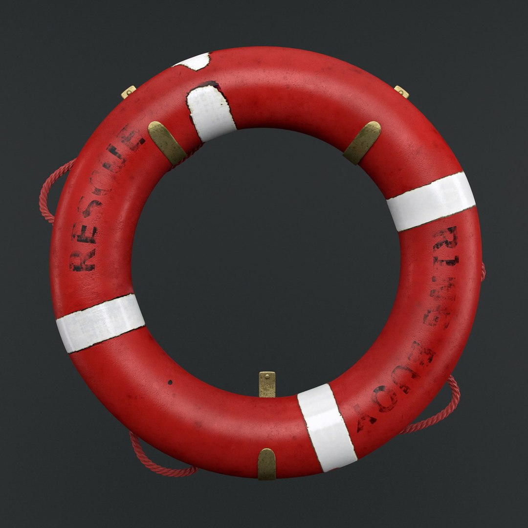 3d Old Rescue Ring
