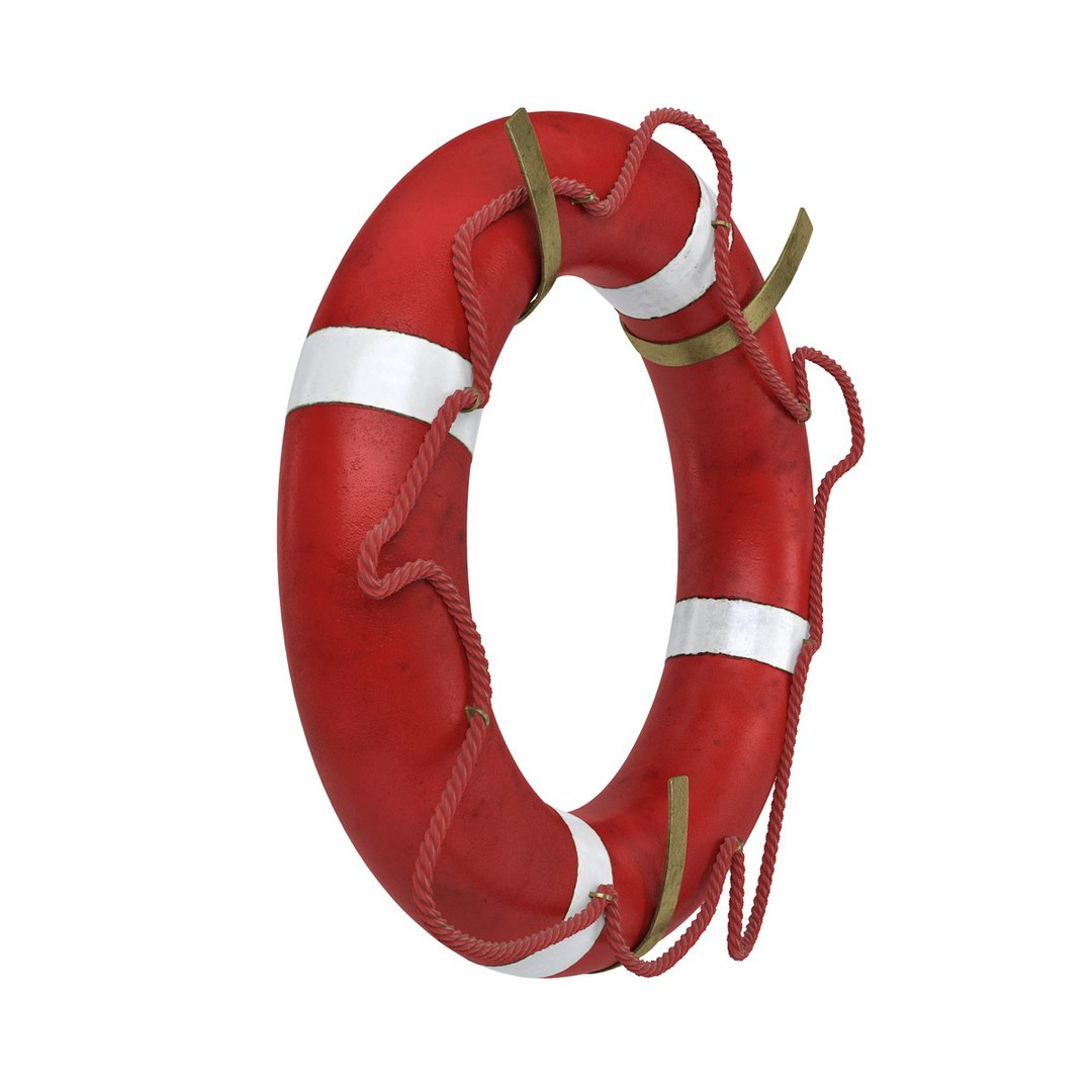3d Old Rescue Ring