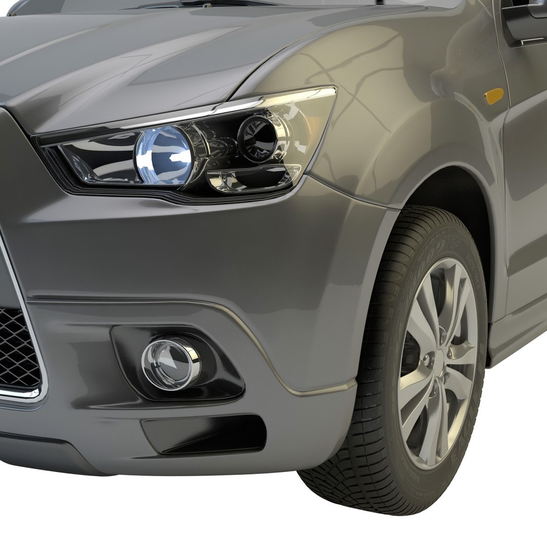 3d Model Mitsubishi Rvr