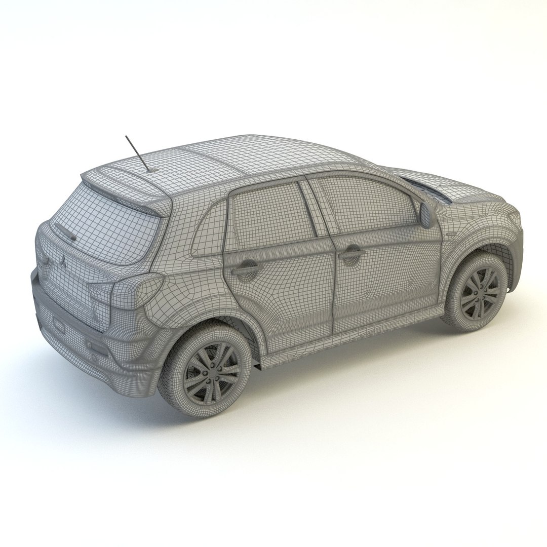 3d Model Mitsubishi Rvr