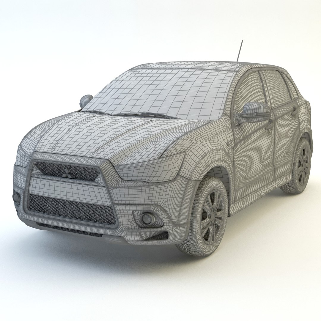 3d Model Mitsubishi Rvr