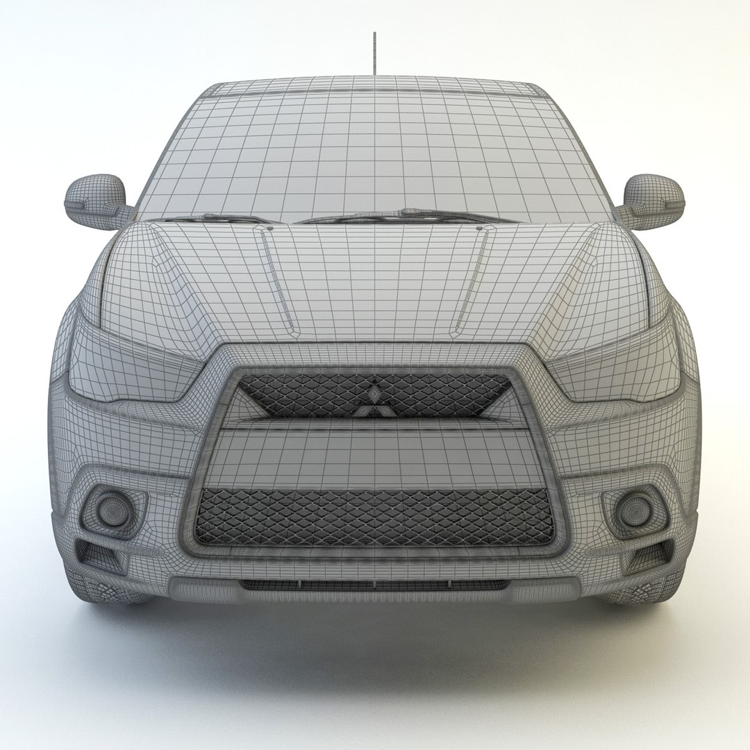 3d Model Mitsubishi Rvr