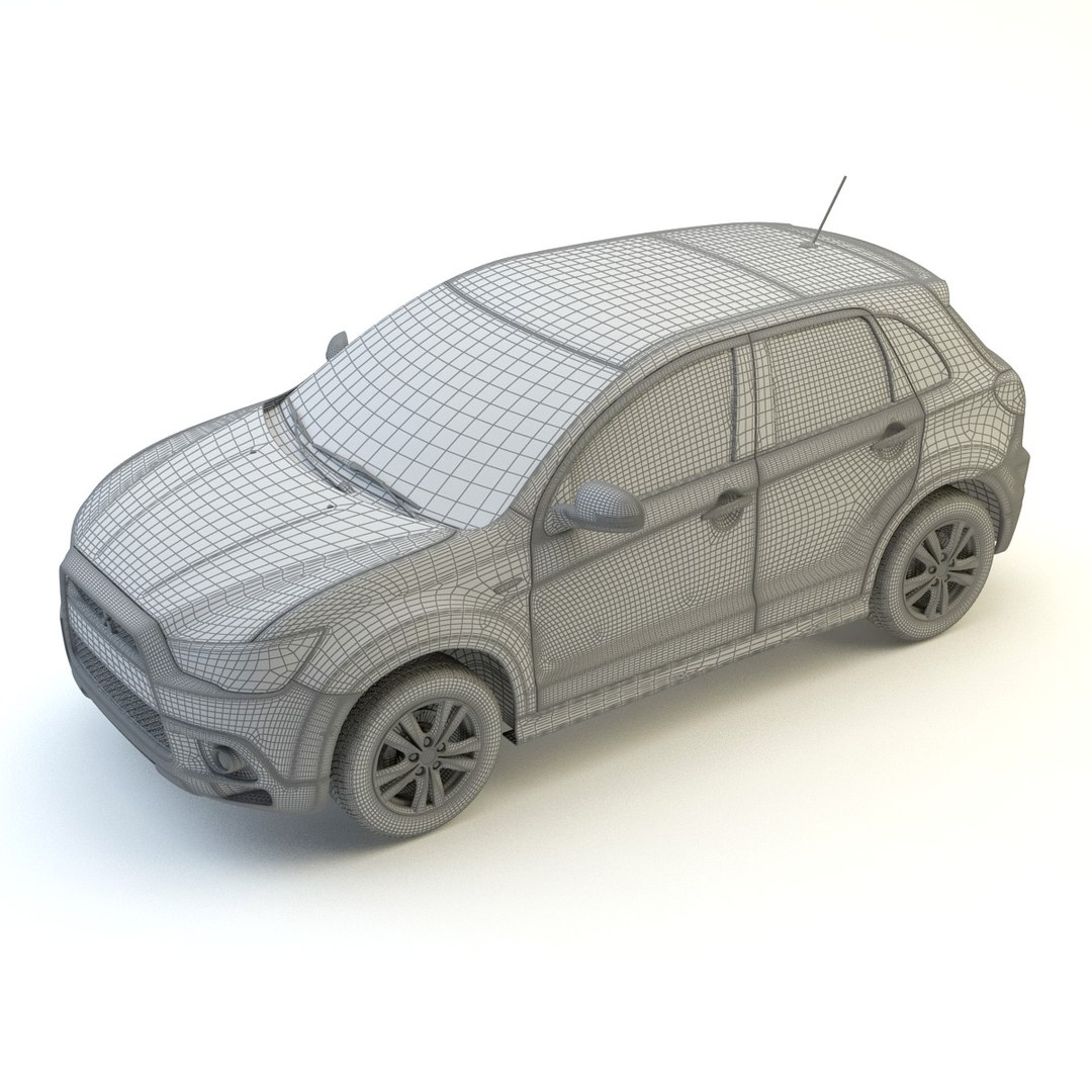3d Model Mitsubishi Rvr