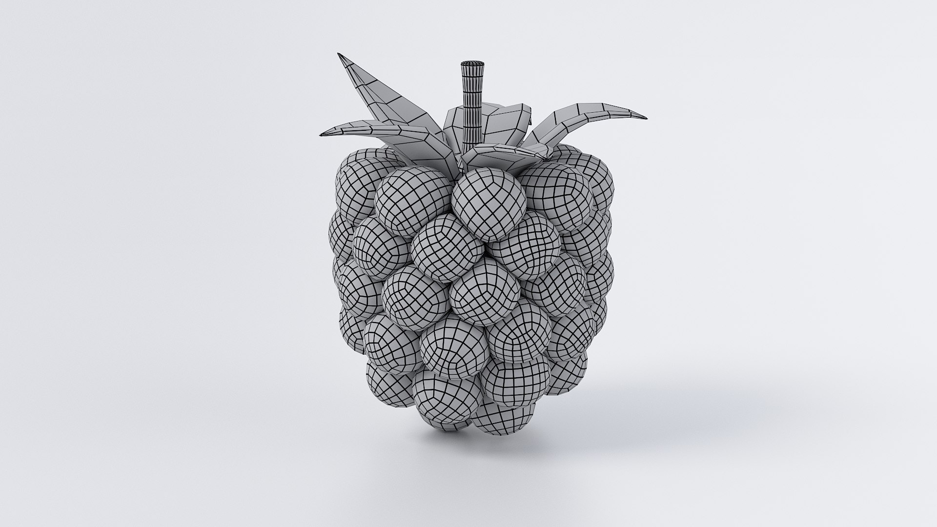 3D Model Cartoon Raspberry - TurboSquid 2095359
