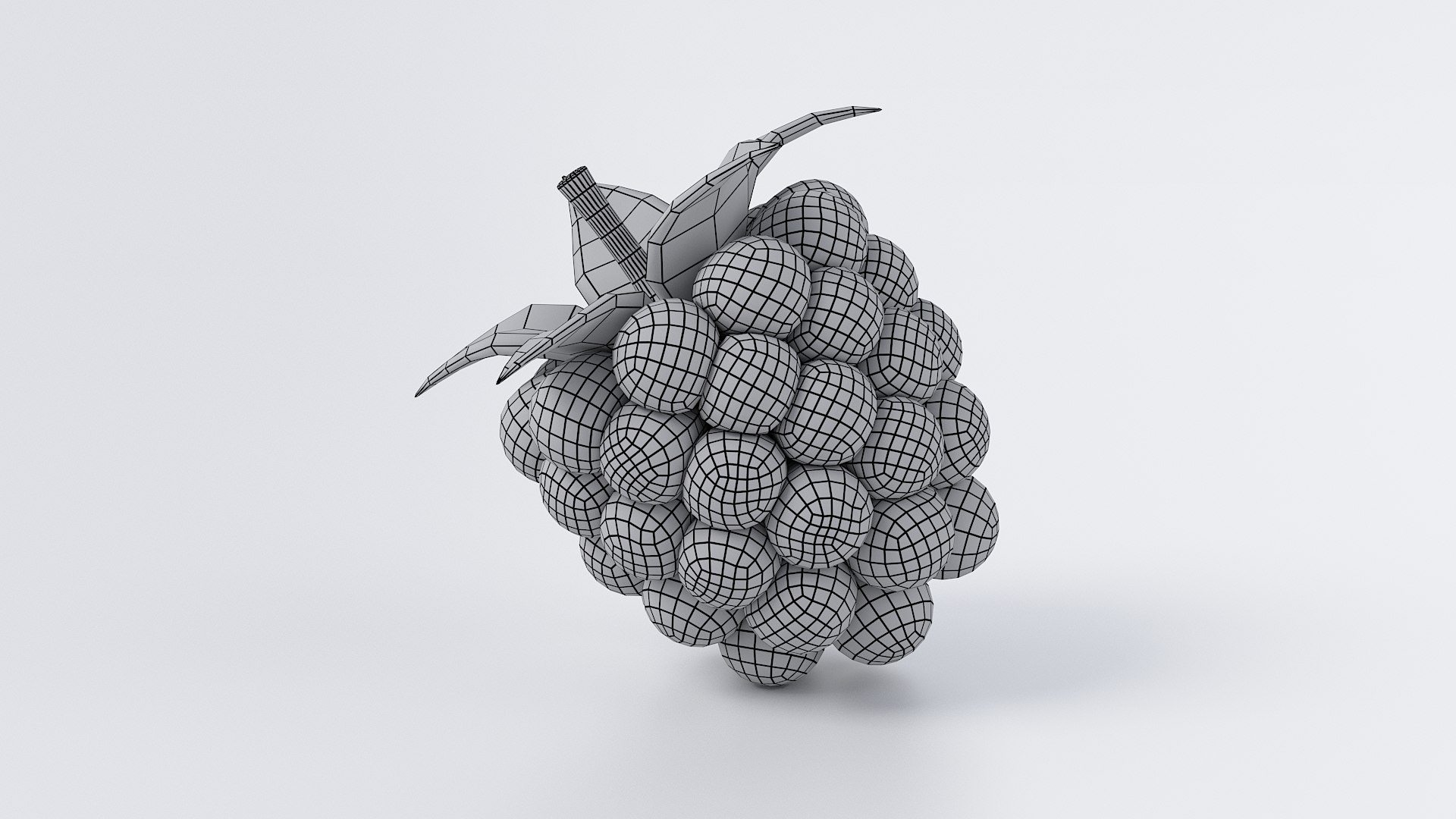 3D Model Cartoon Raspberry - TurboSquid 2095359