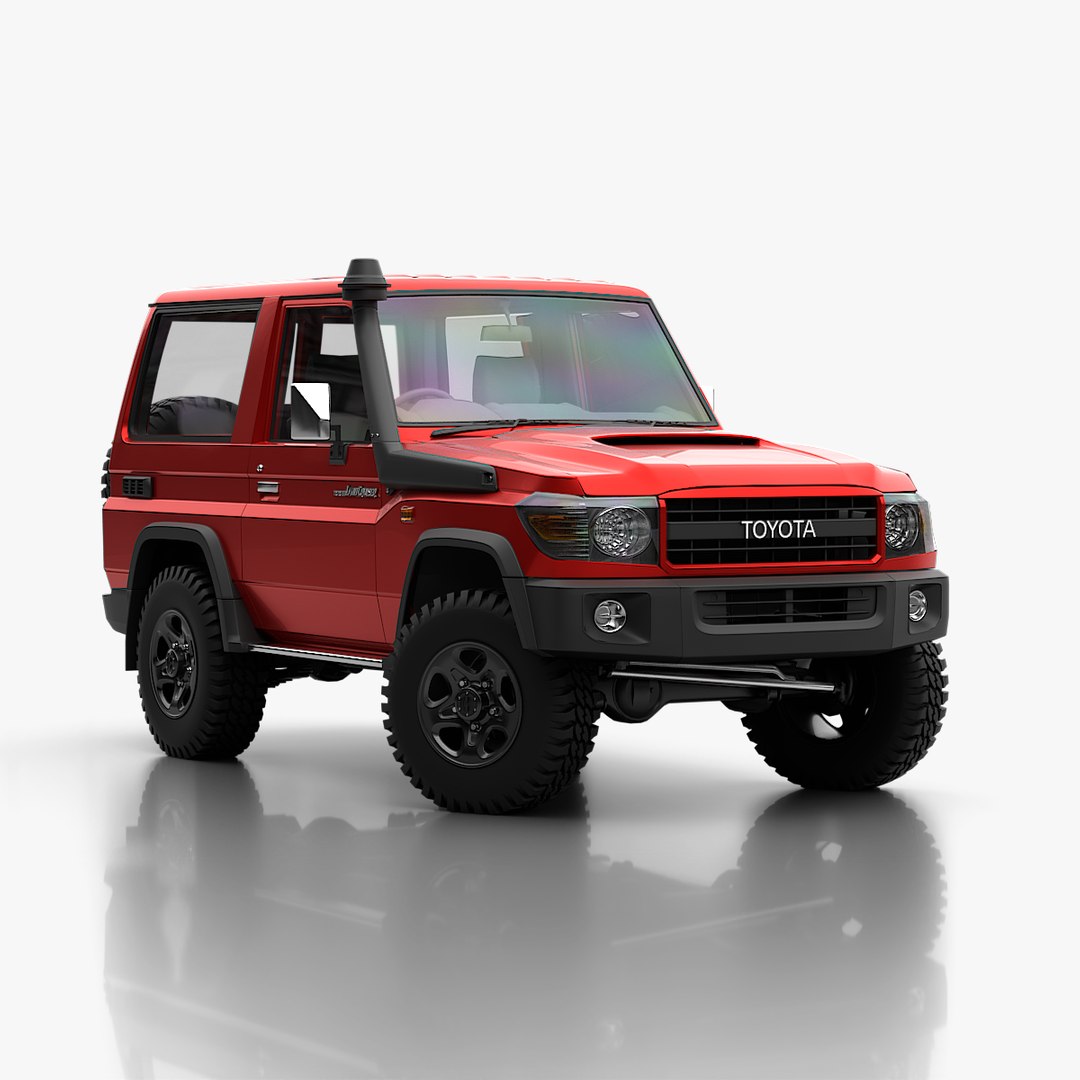 3D 2024 Toyota Land Cruiser J70 - TurboSquid 2432627