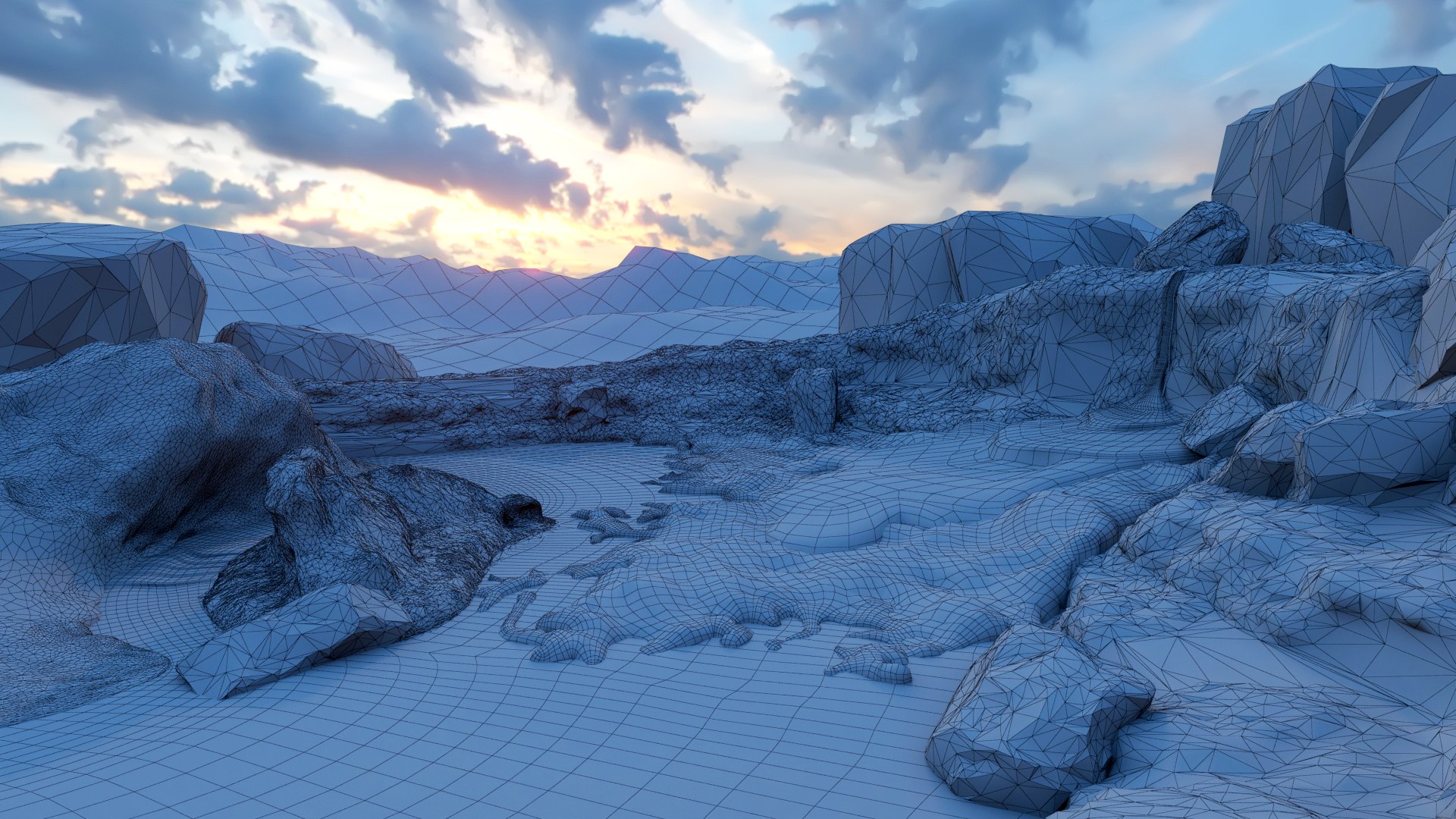 Volcanic Eruption Pbr 3D - TurboSquid 1607723