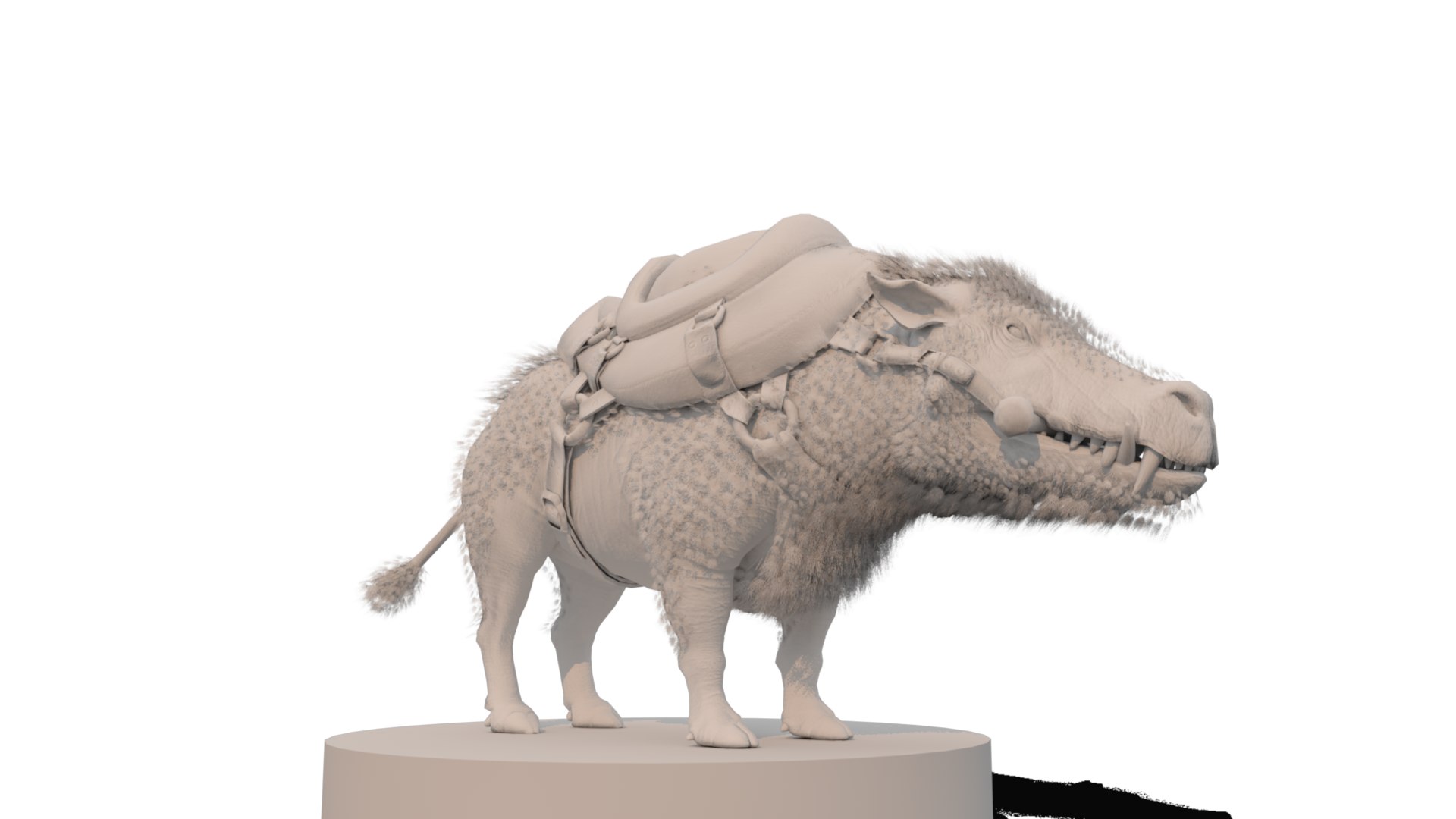 3D Daeodon - Hell Pig 3D Print Model - TurboSquid 2160311
