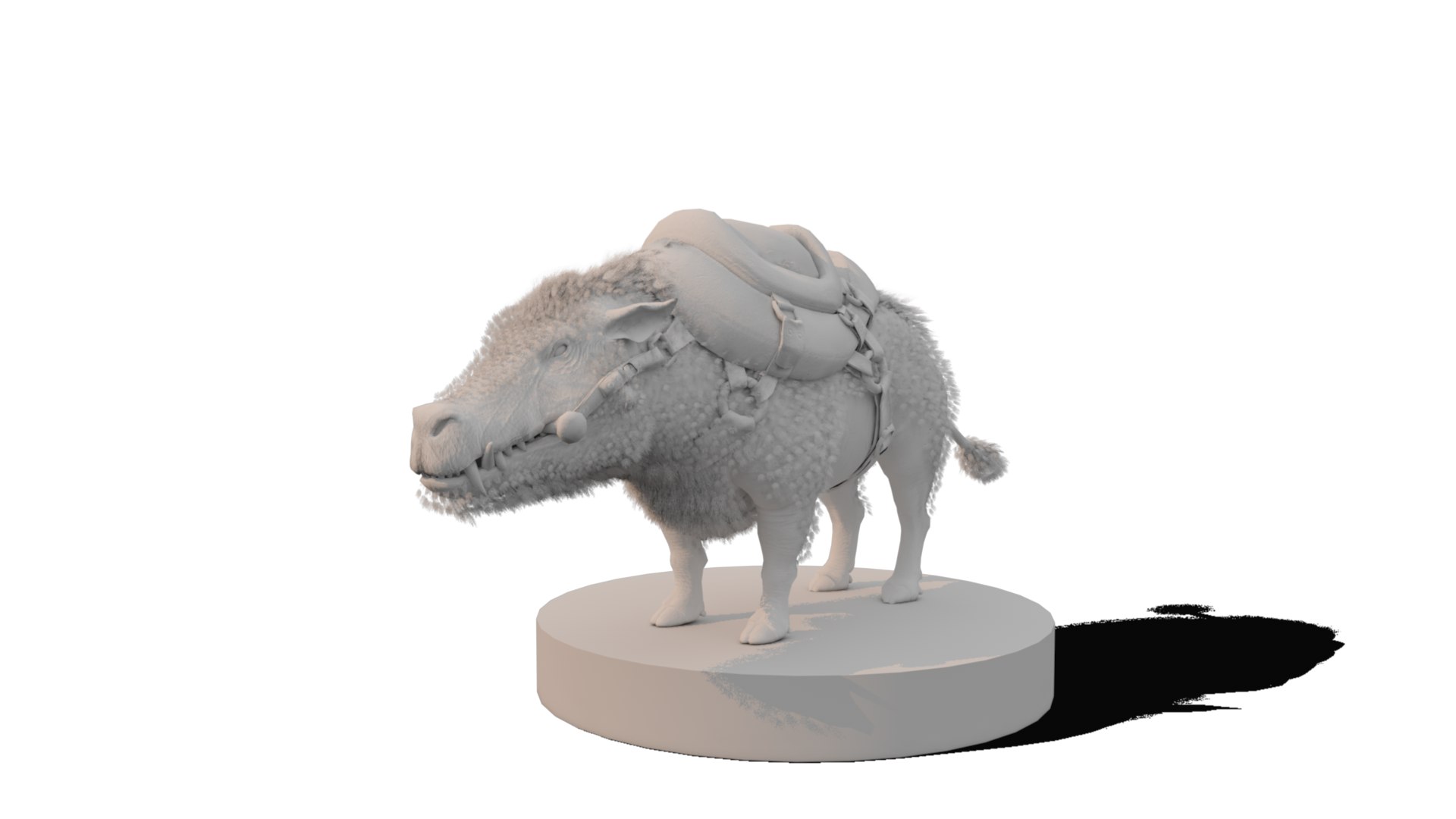 3D Daeodon - Hell Pig 3D Print Model - TurboSquid 2160311