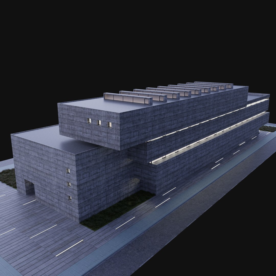Building Grass Model - TurboSquid 1361390