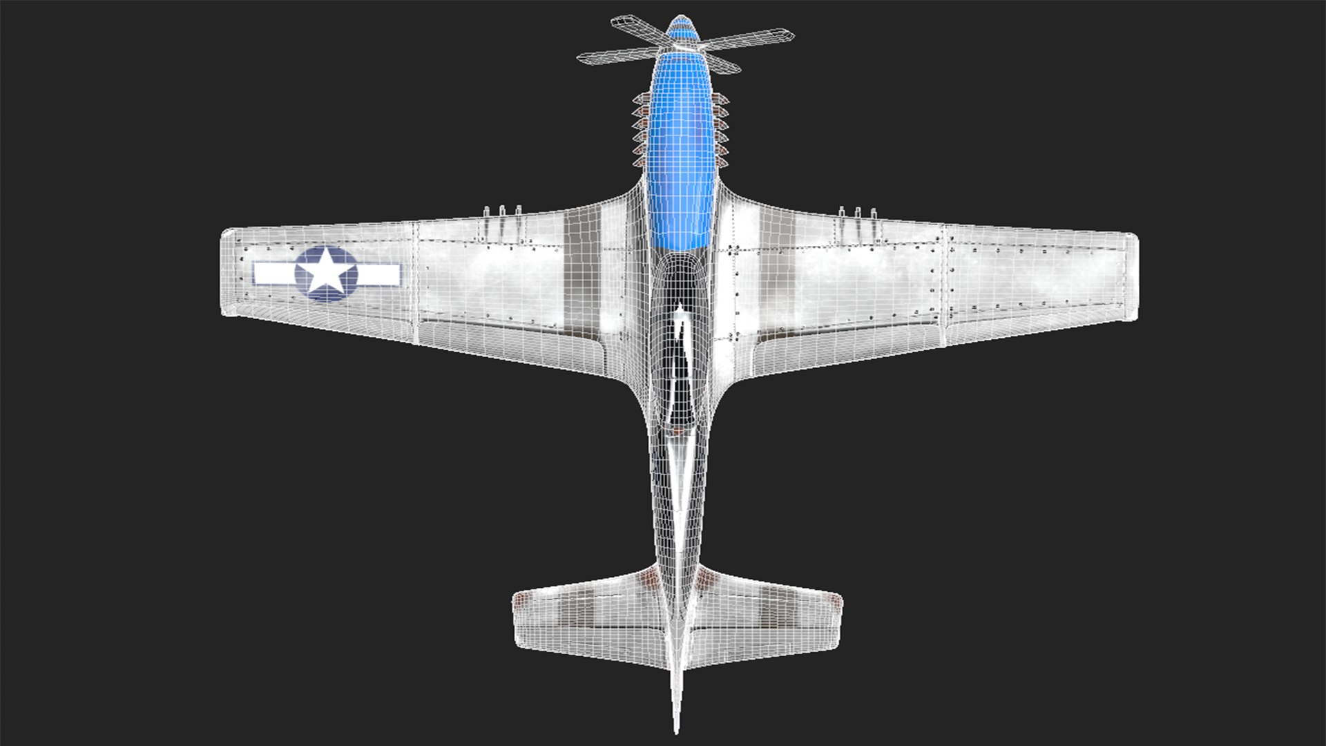 Airplane P-51 3D - TurboSquid 1930810