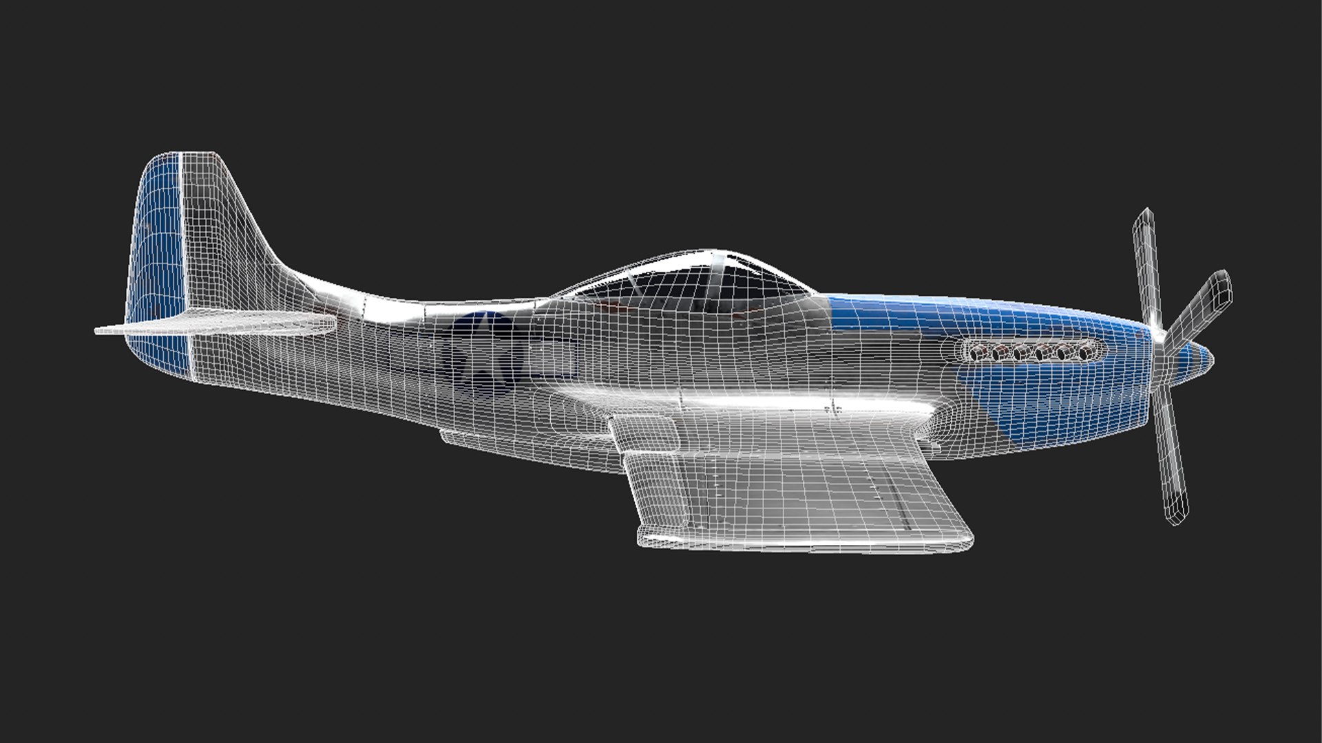 Airplane P-51 3D - TurboSquid 1930810