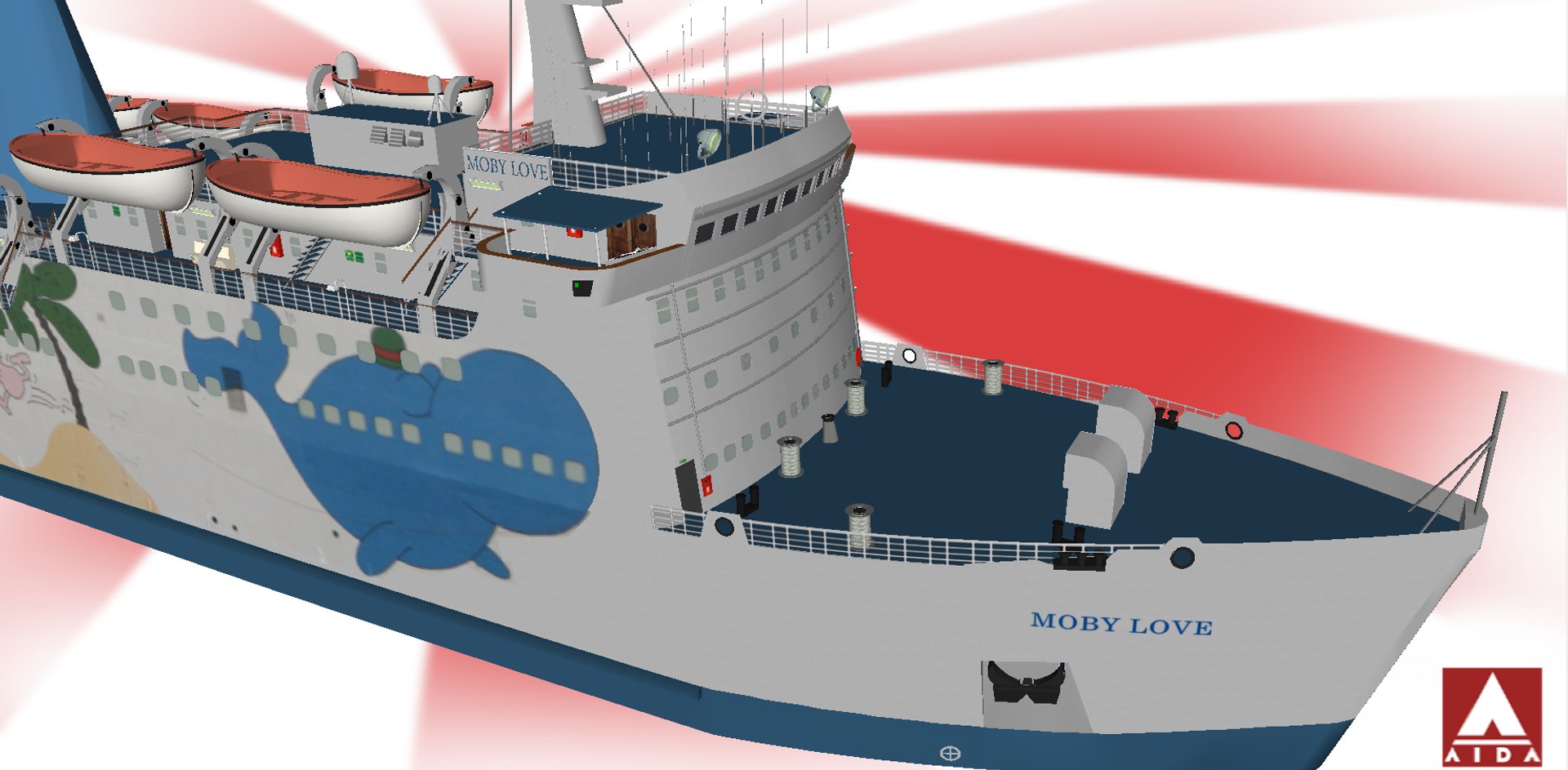 3D Moby Love Model - TurboSquid 1206965