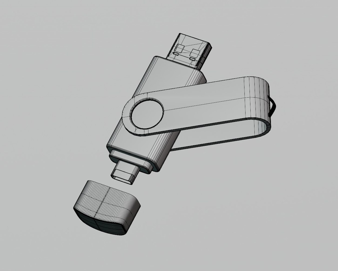 3D Model Pen Drive - TurboSquid 2271908