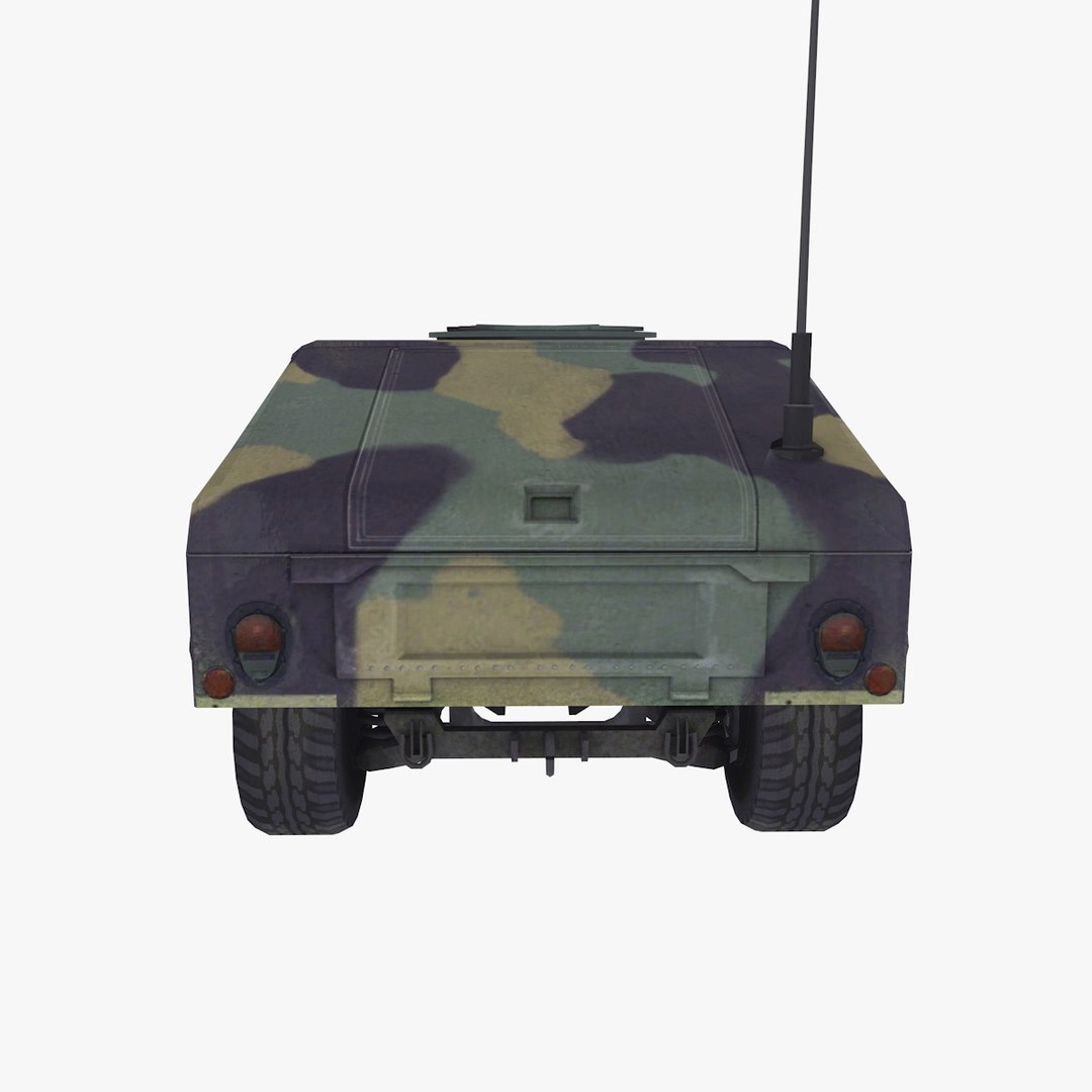 Military Vehicle 3D Model - TurboSquid 1252572