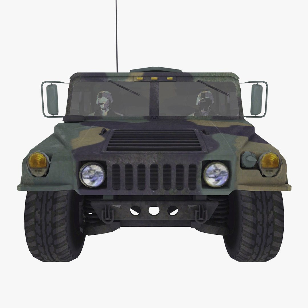 Military Vehicle 3D Model - TurboSquid 1252572