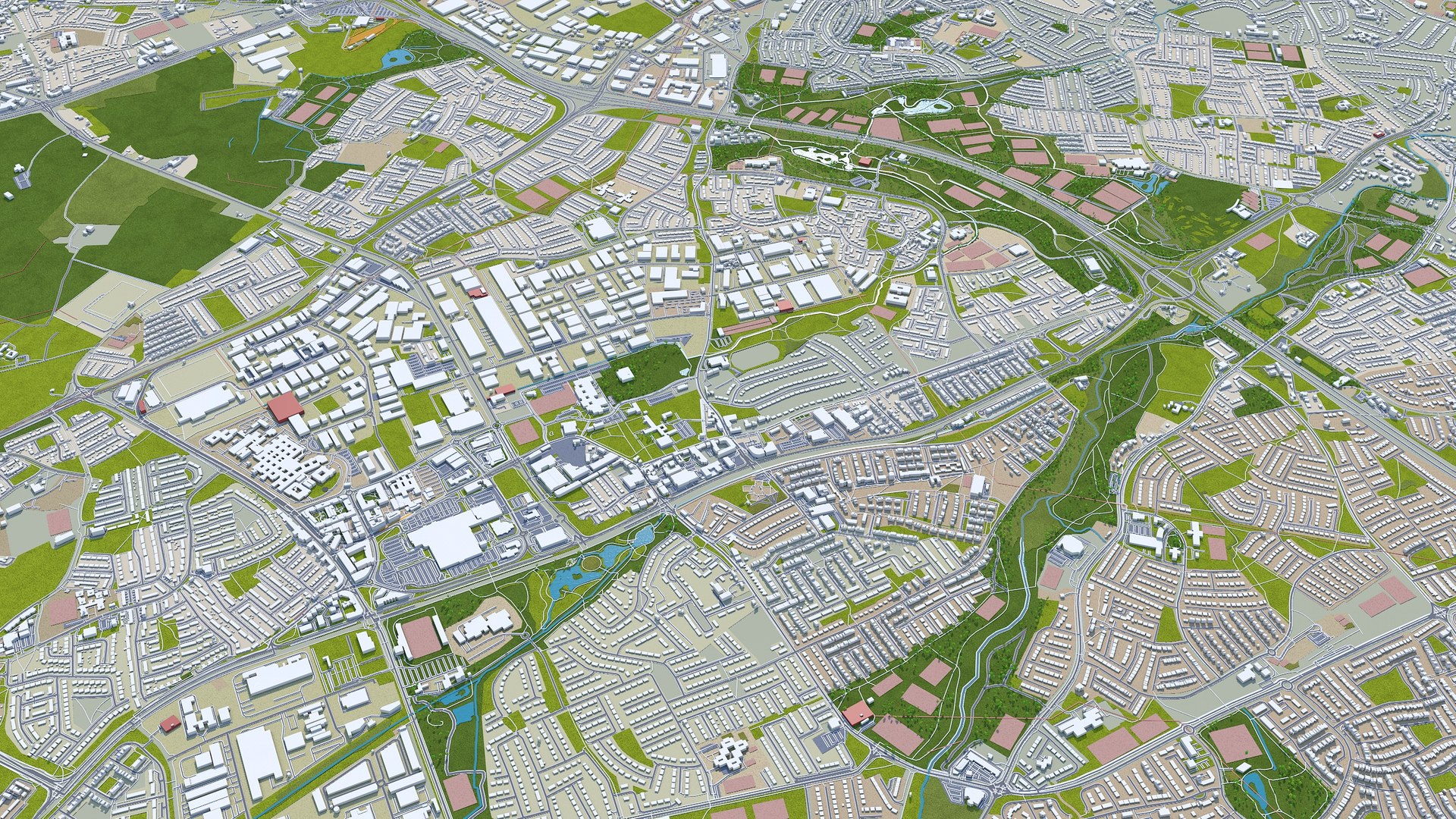 3D Model City Area Building - TurboSquid 1617829