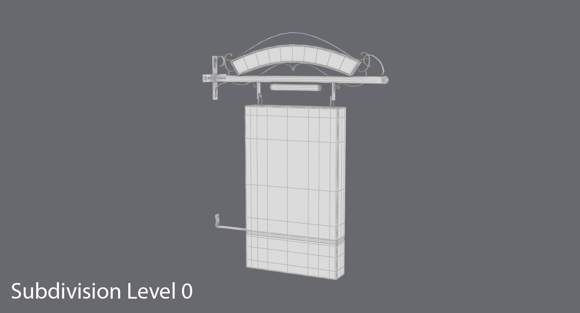 3D Storefront-sign-06 - TurboSquid 1246707