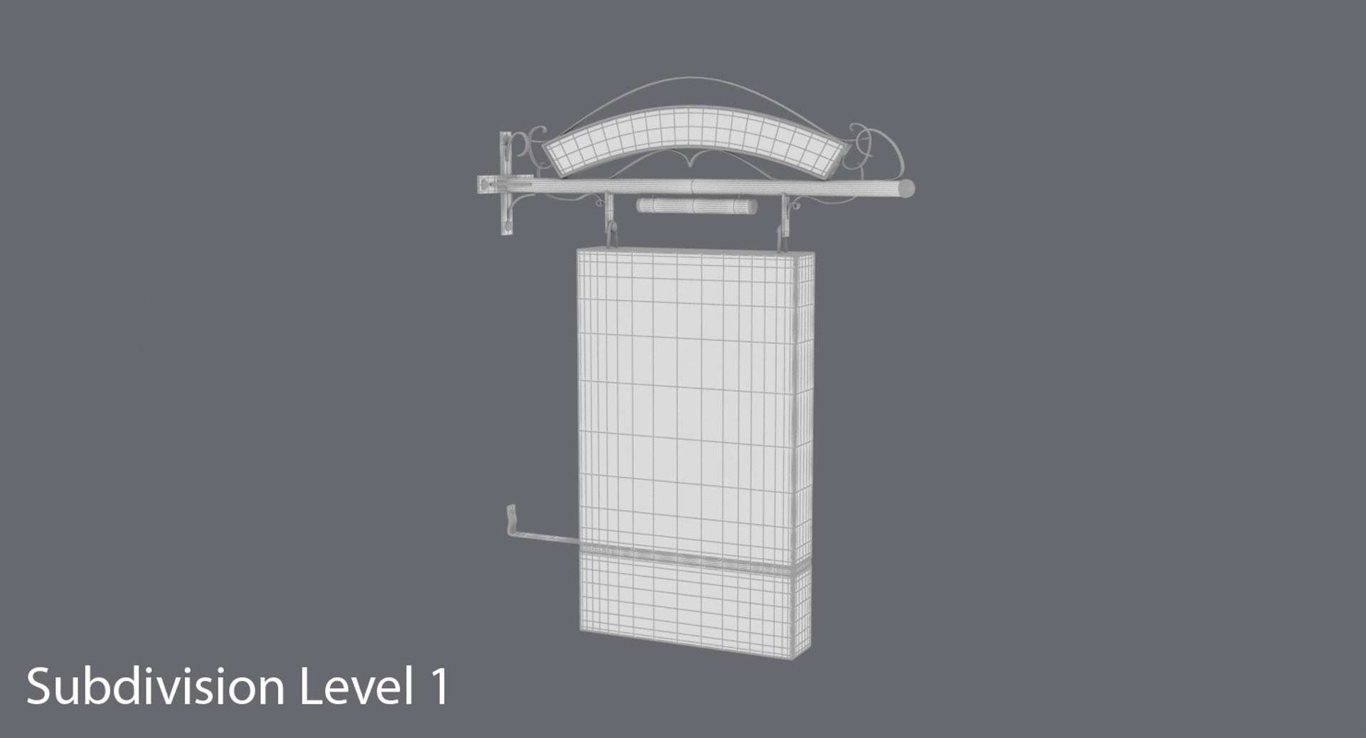 3D Storefront-sign-06 - TurboSquid 1246707