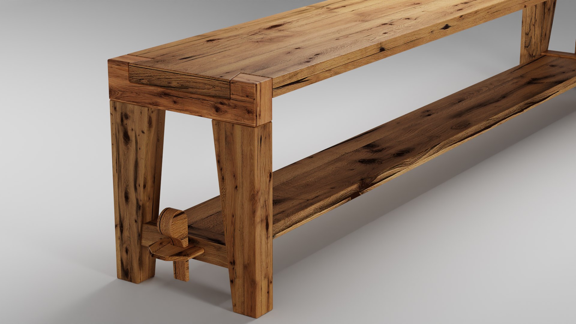 3D Tun-es Bench Model - TurboSquid 2186729