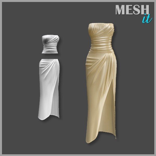 3d gown kit model