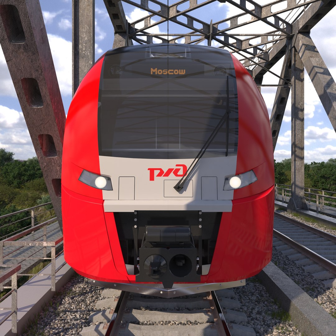 Siemens Desiro Rus 3d Model