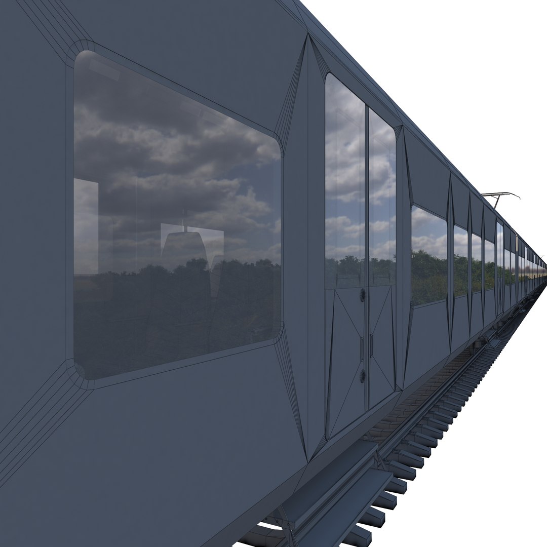 Siemens Desiro Rus 3d Model