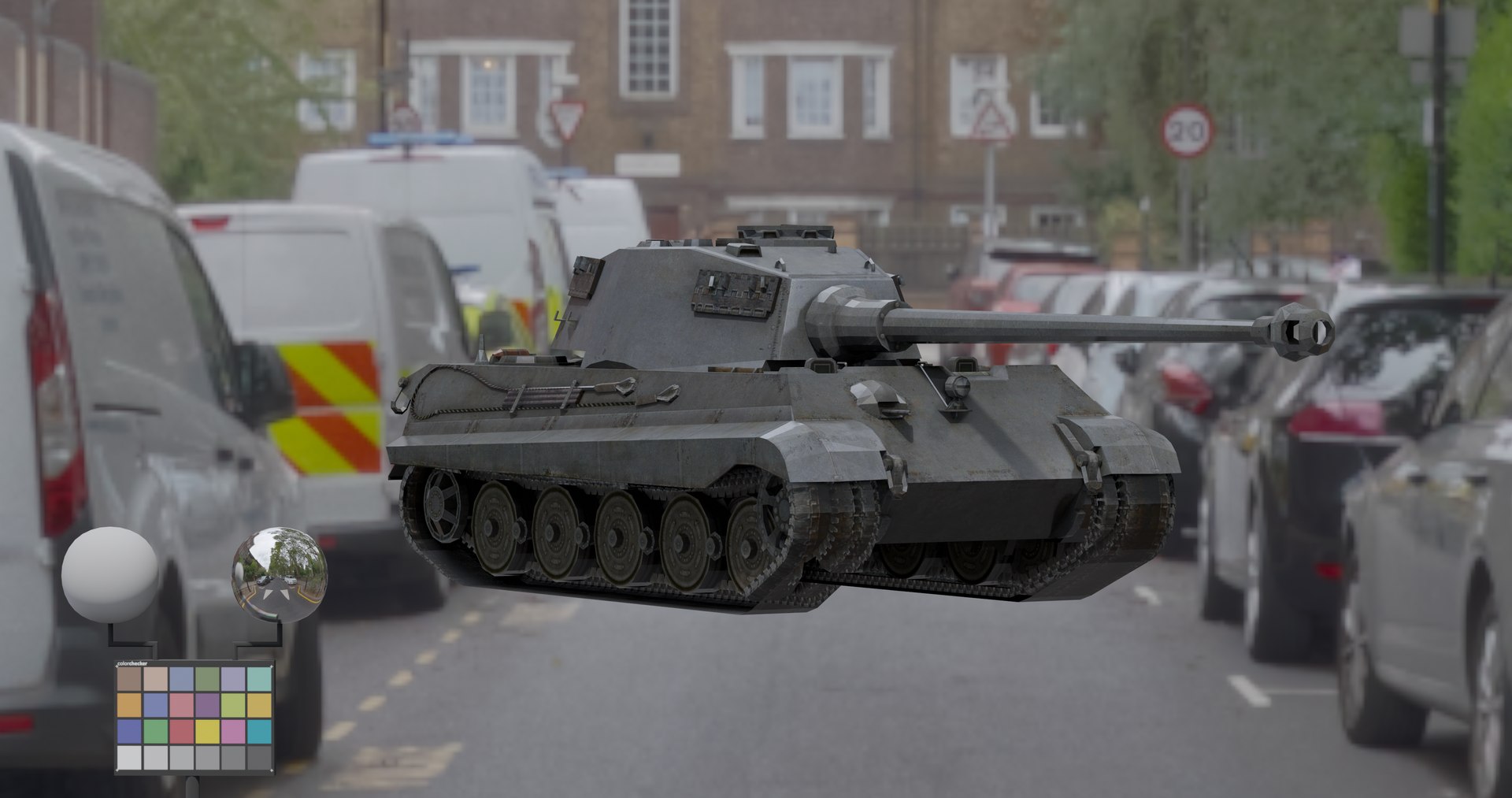 modelo 3d T1 - TANK - TurboSquid 2085556