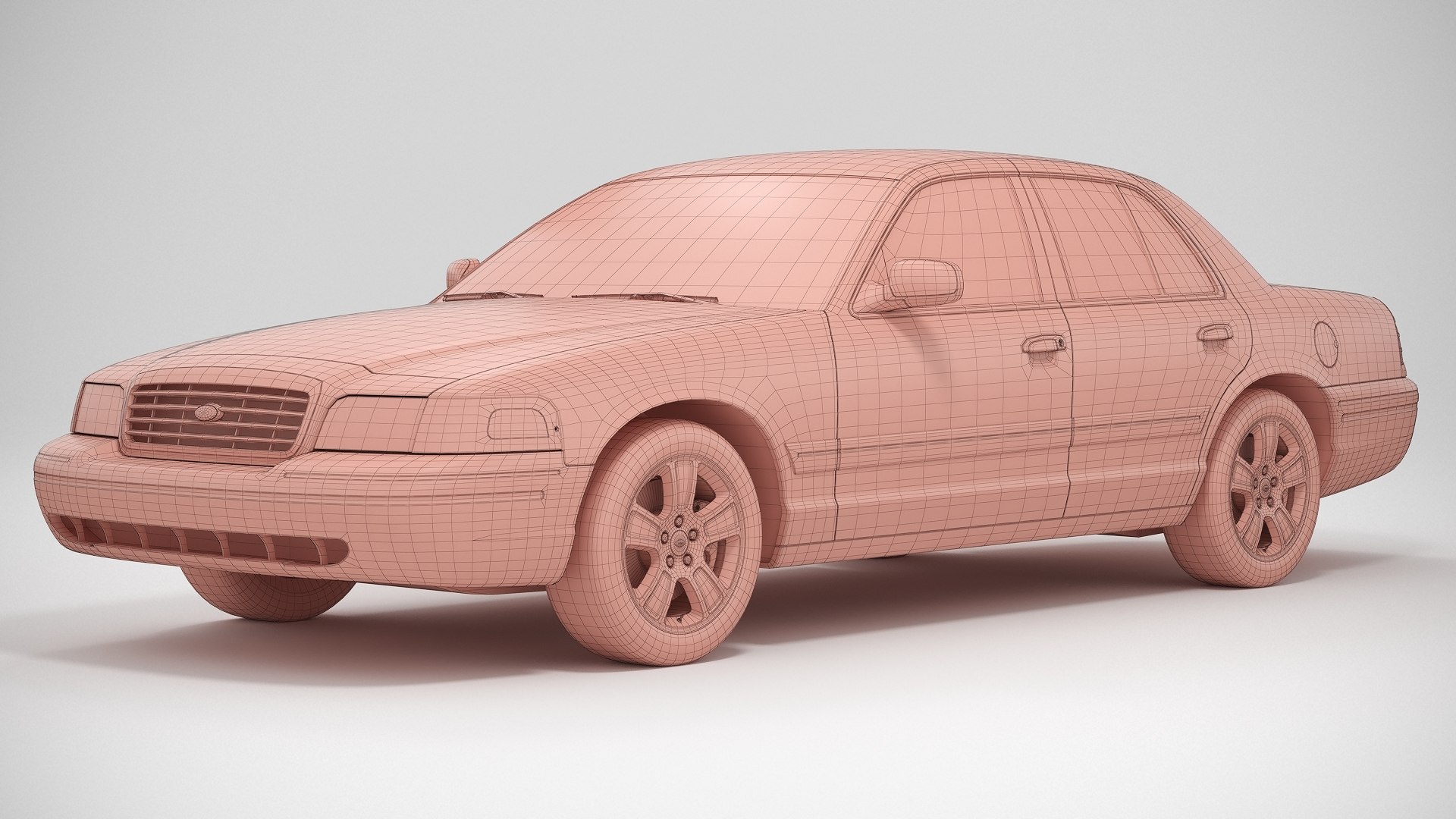 3D Ford Crown Victoria Model - TurboSquid 2006910