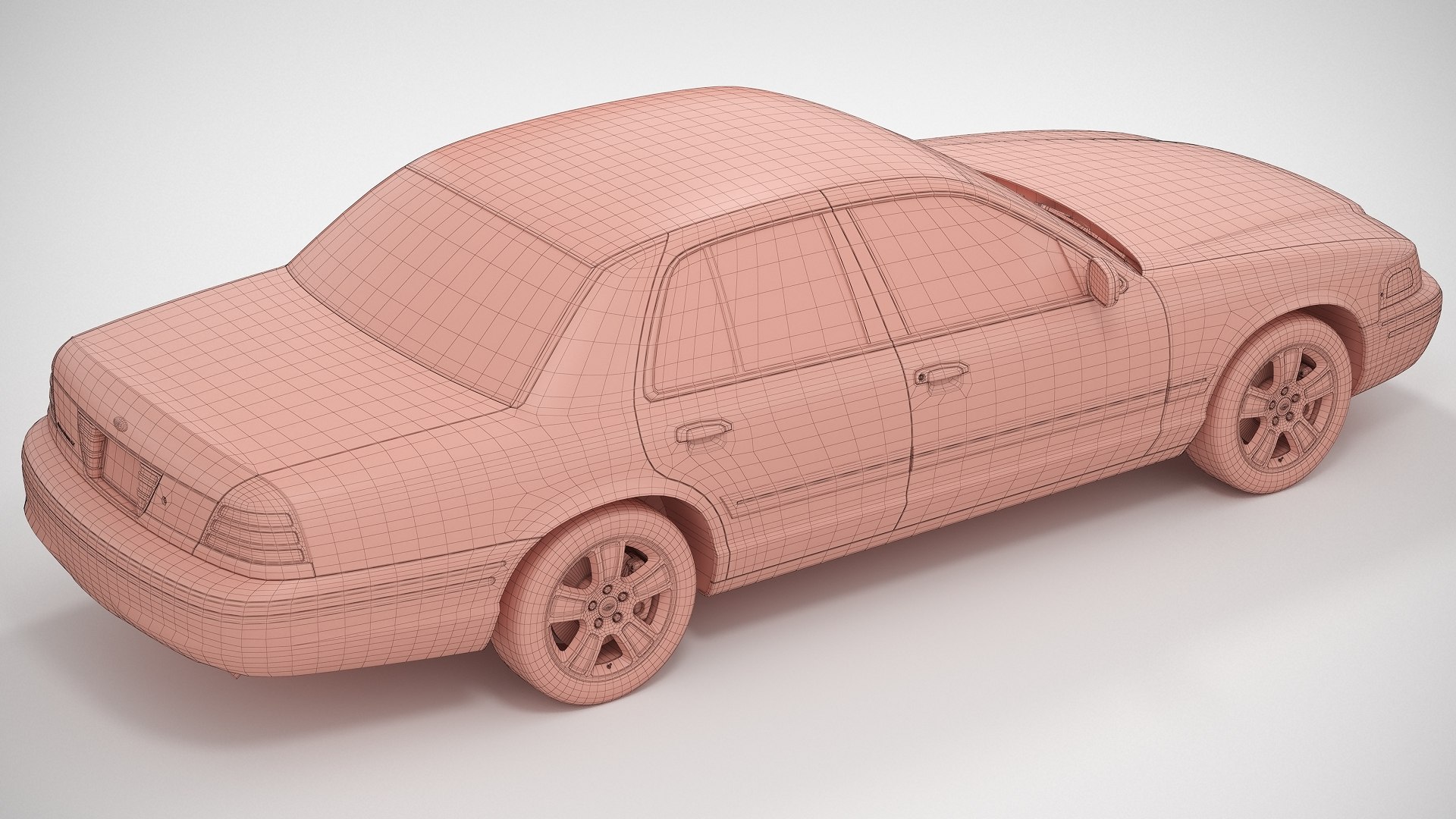 3D Ford Crown Victoria Model - TurboSquid 2006910
