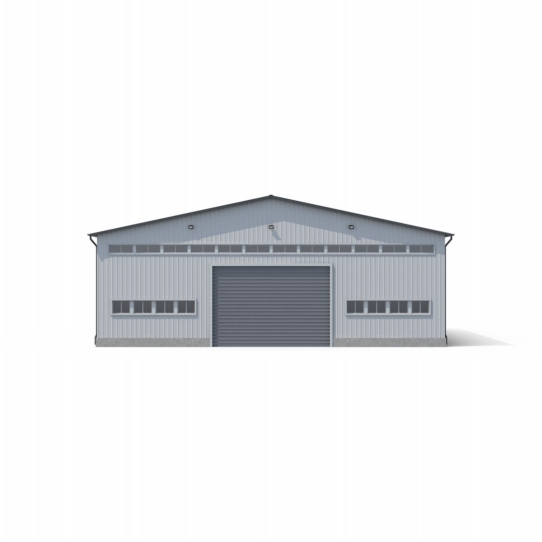 Warehouse 4 3D - TurboSquid 2292049