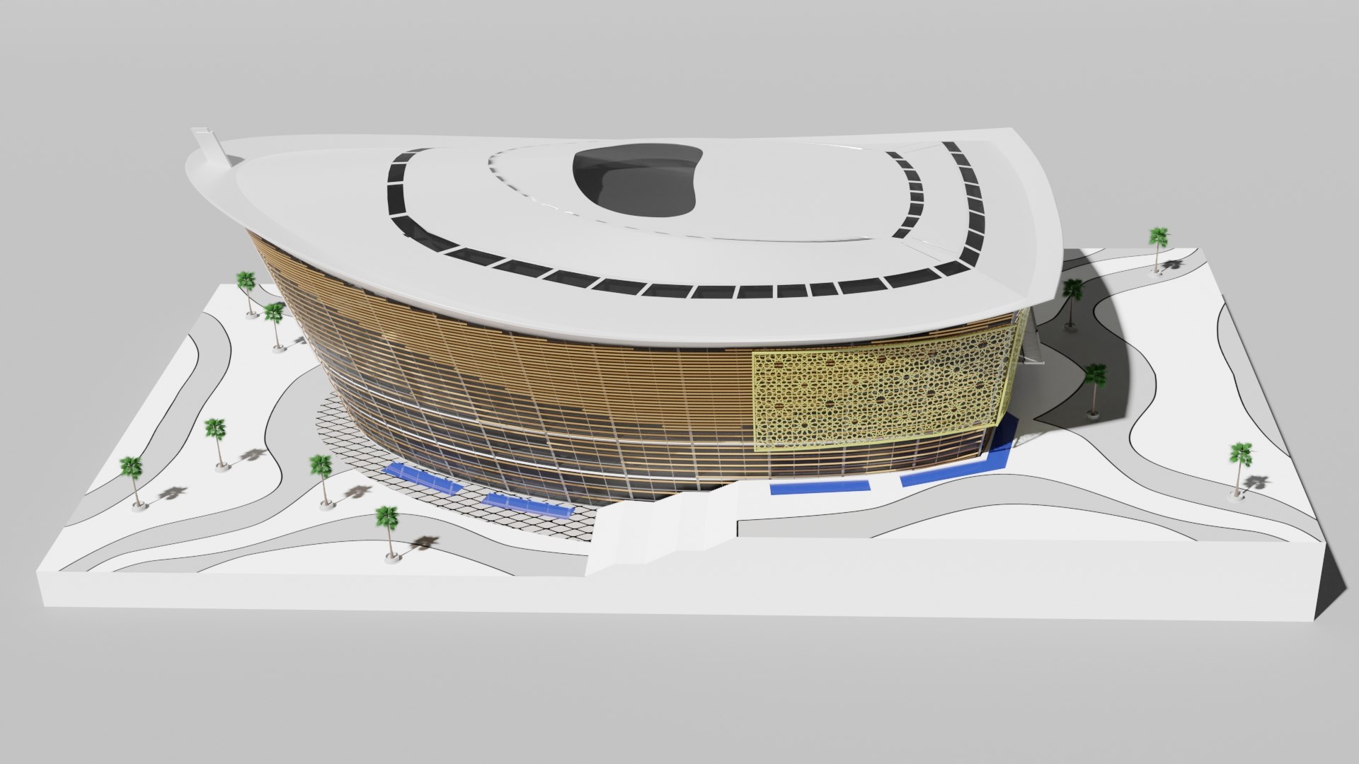 3D Opera Dubai Blender Model - TurboSquid 1991069