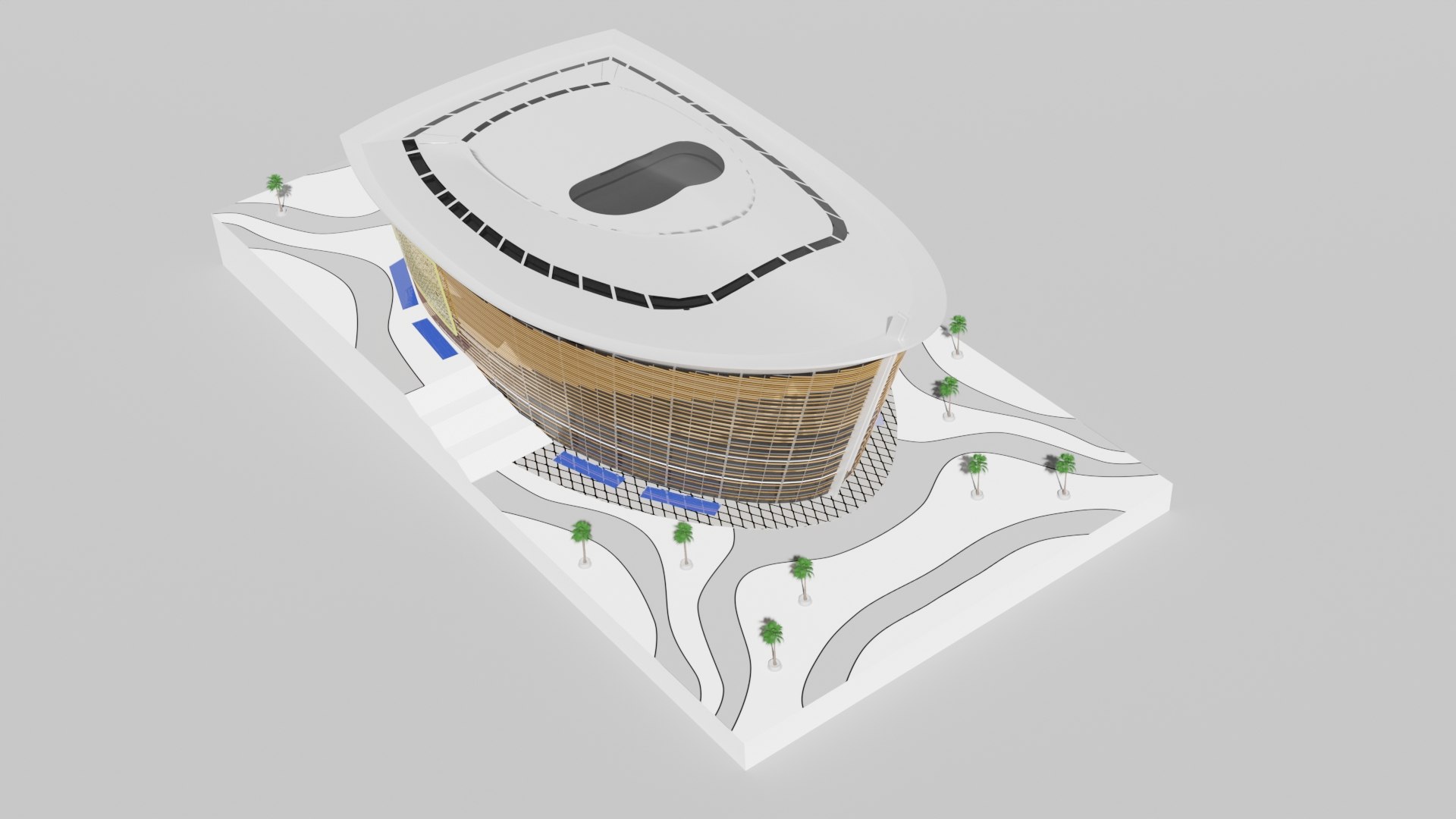3D Opera Dubai Blender Model - TurboSquid 1991069