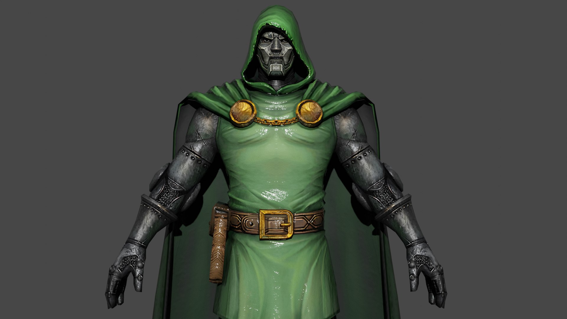 3D Doctor Doom - TurboSquid 2262674