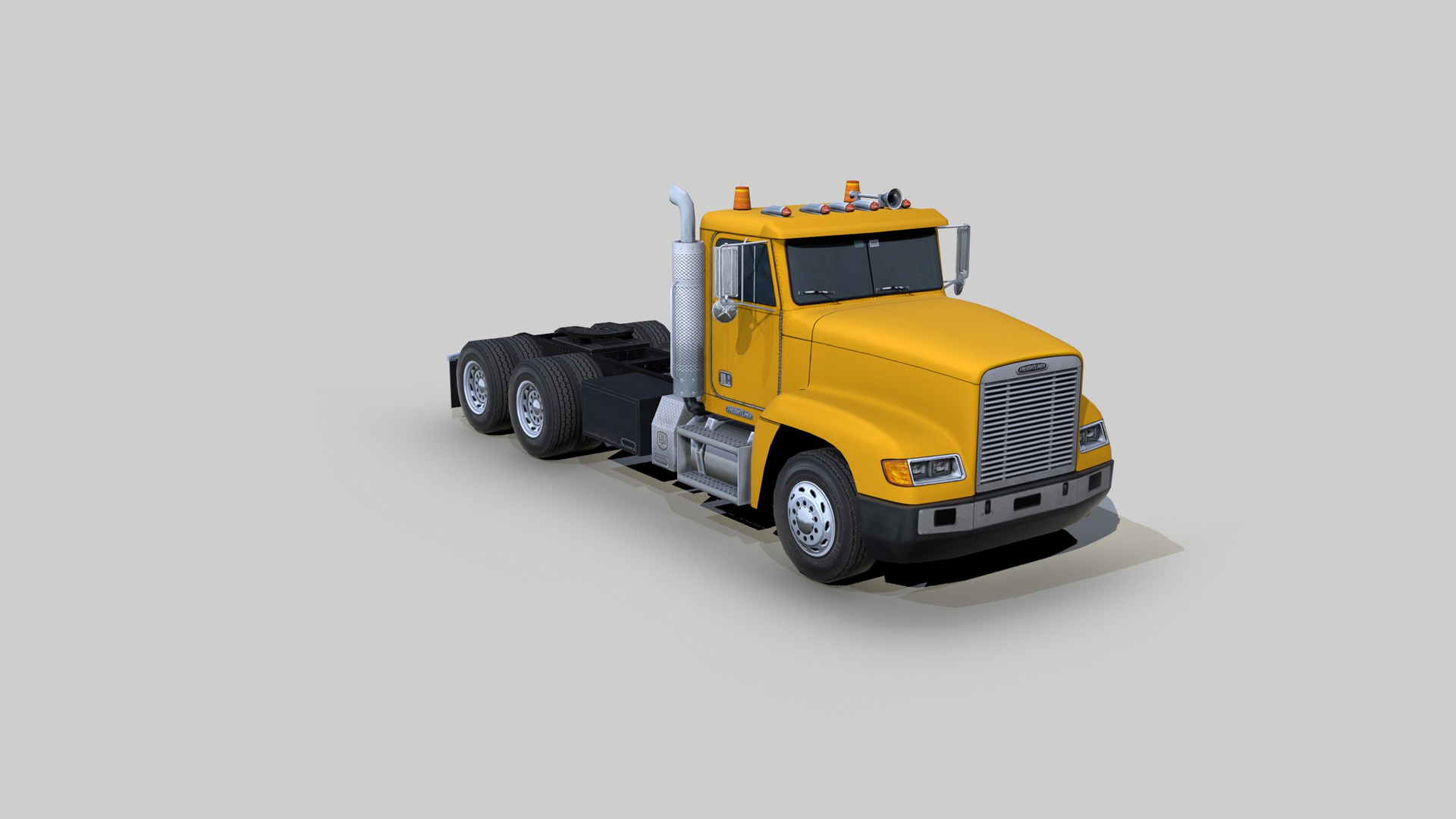 3D Model Freightliner FLD 120 2000 Semi Truck - TurboSquid 2112496