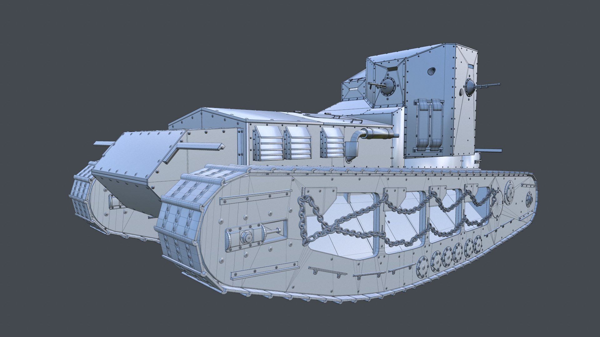 3D model mk whippet - TurboSquid 1444414
