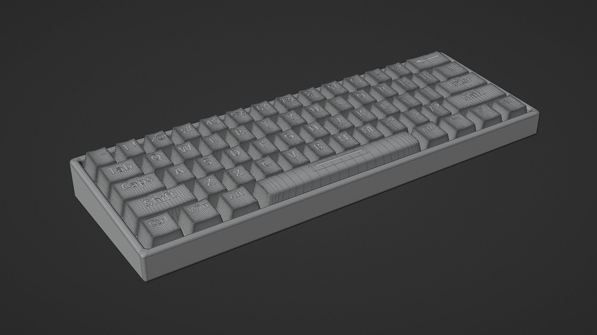 Pack Of Detailed High Poly Gaming Keyboards 3D Model - TurboSquid 2059492