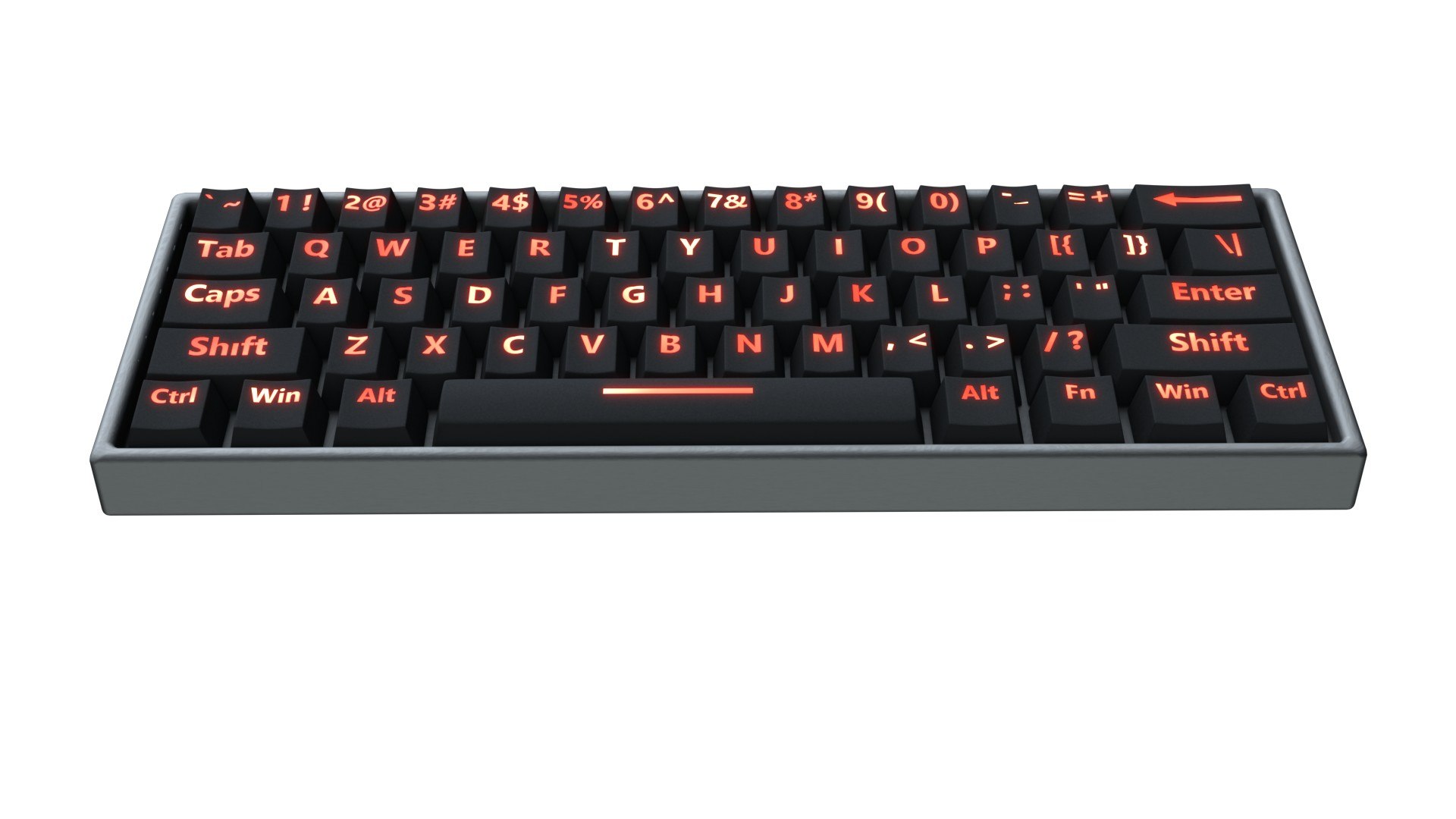 Pack Of Detailed High Poly Gaming Keyboards 3D Model - TurboSquid 2059492