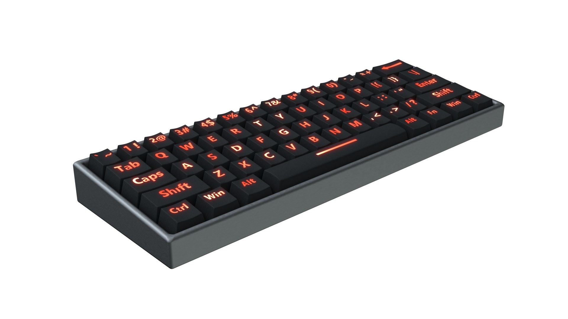 Pack Of Detailed High Poly Gaming Keyboards 3D Model - TurboSquid 2059492
