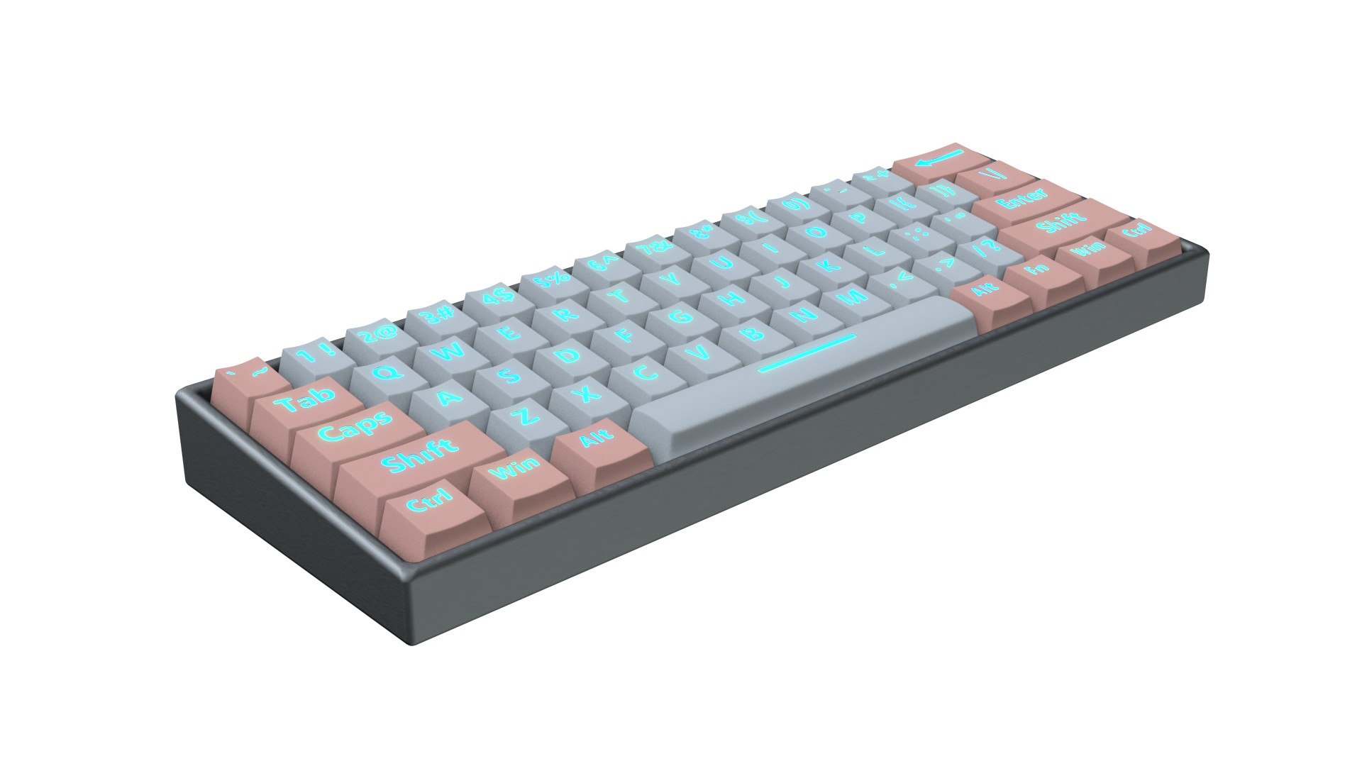 Pack Of Detailed High Poly Gaming Keyboards 3D Model - TurboSquid 2059492