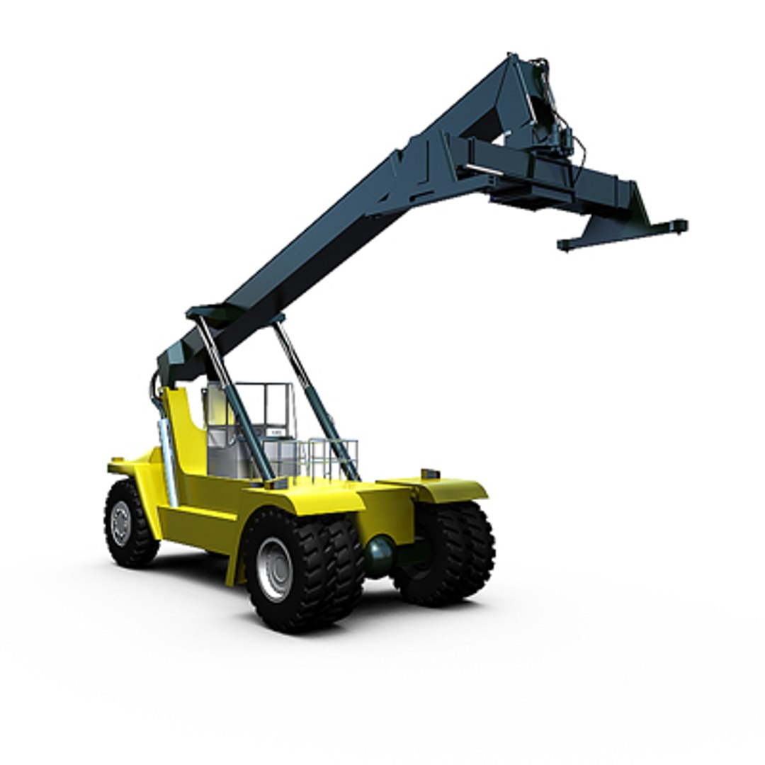 3d model reach stacker