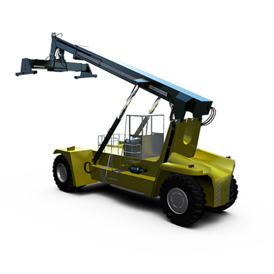 3d model reach stacker