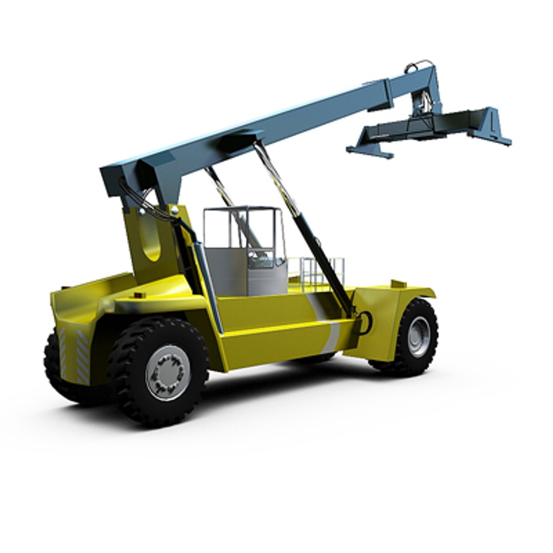 3d model reach stacker