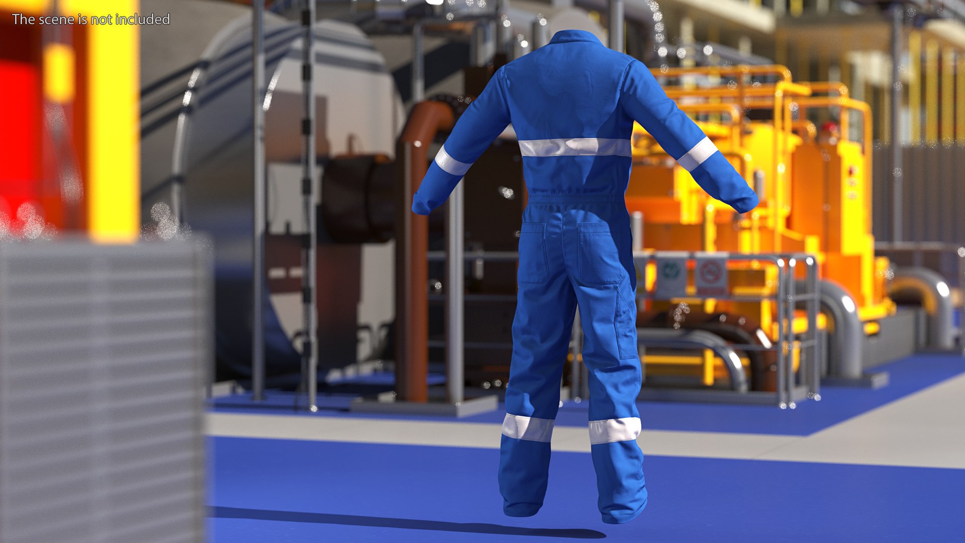 Oil Field Worker Suit 3D - TurboSquid 1784776