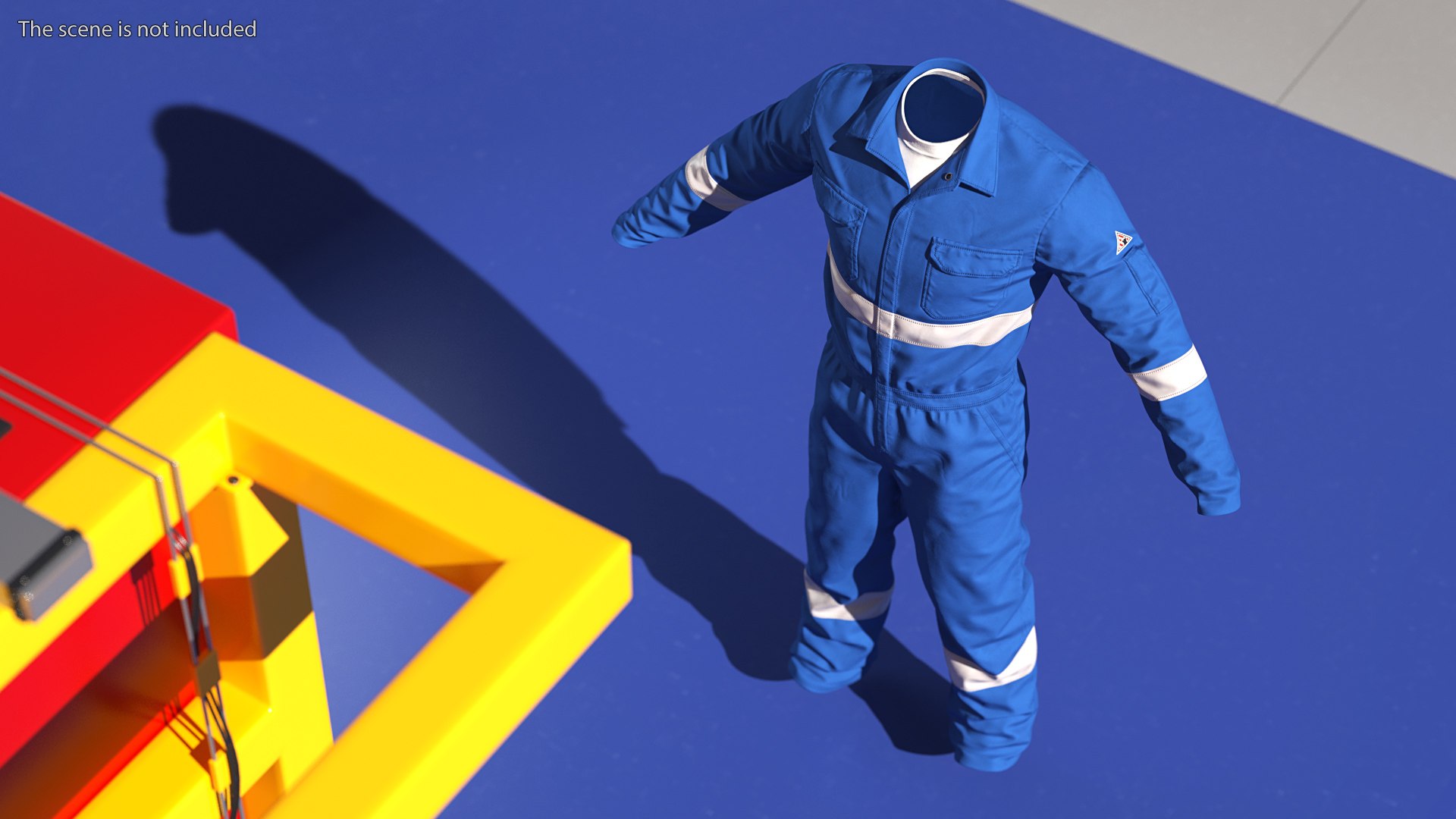 Oil Field Worker Suit 3D - TurboSquid 1784776