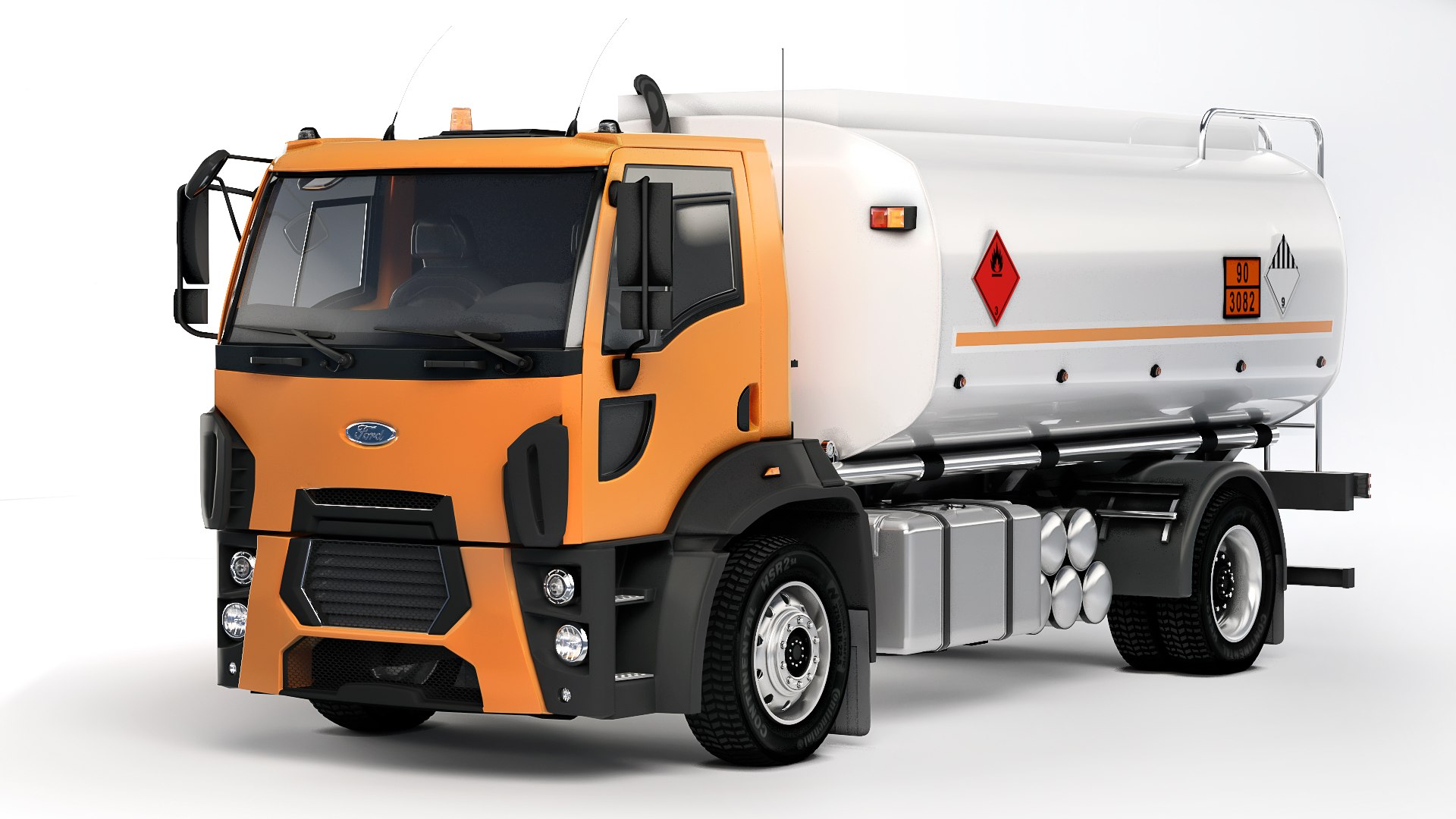 Ford Trucks 1833 DC Cistern 2012 3D - TurboSquid 1888618