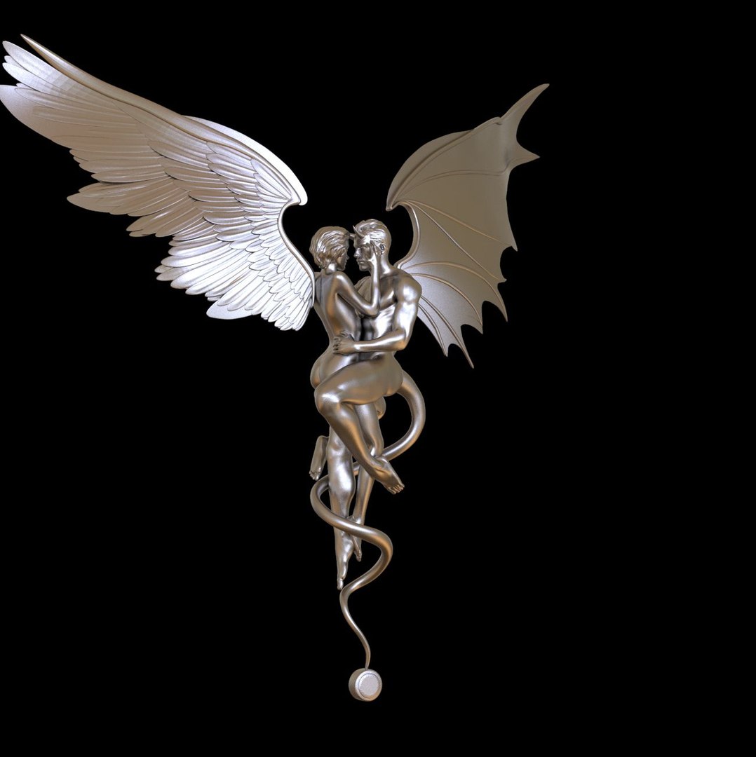 3D model angel devil - TurboSquid 1468970