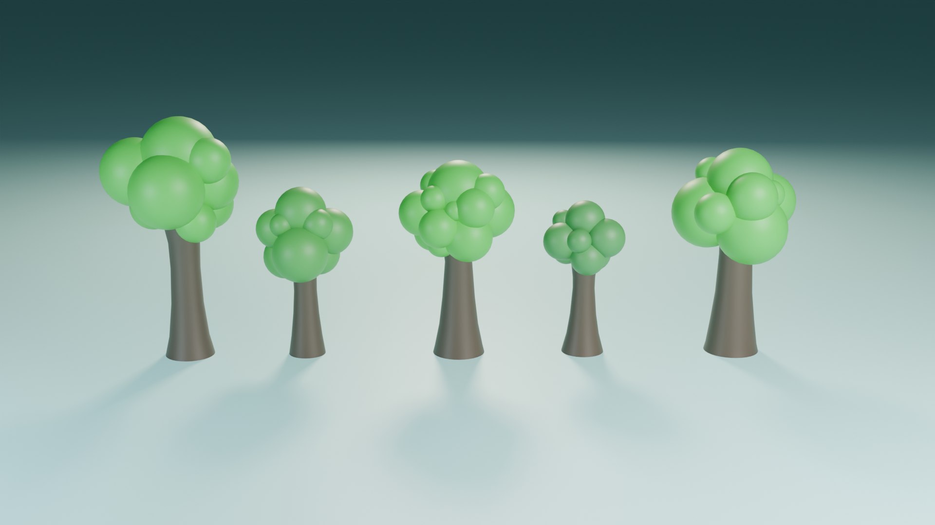 3D Stylized Low-Poly Forest Trees Pack - Game-Ready Archiviz Assets ...